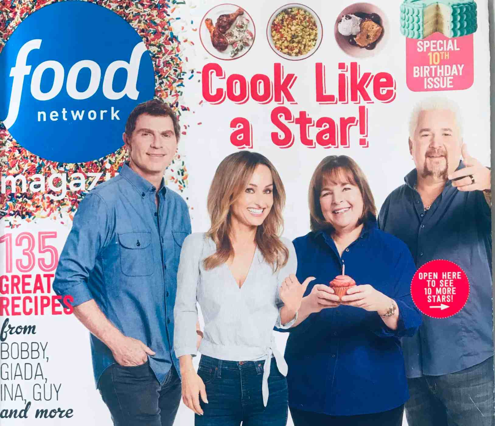 Food Network Magazine 10th Birthday Special Issue | Wings Airways
